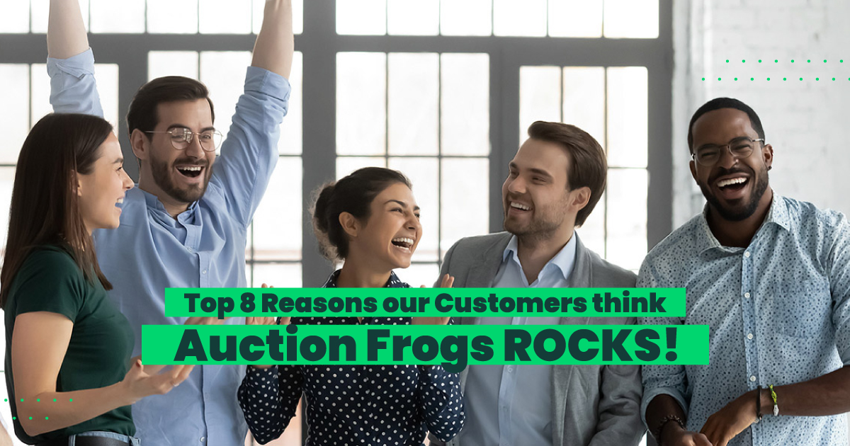 Top 8 Reasons Our Customers Think Auction Frogs ROCKS! – Auction Frogs